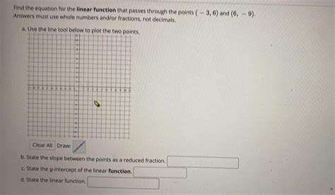 [answered] Find The Equation For The Linear Function That Passes Kunduz