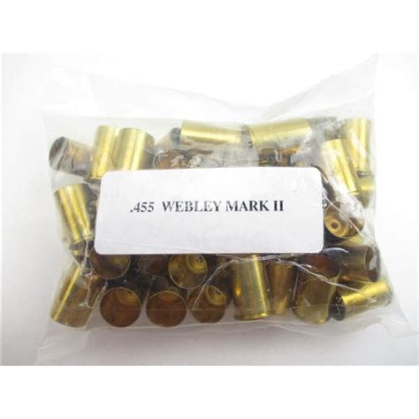 New Non Primed 455 Webley Mark Ii Cases Lot