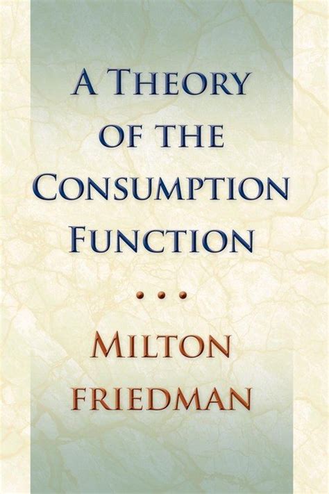 Theory Of The Consumption Function Friedman Milton Książka W Empik