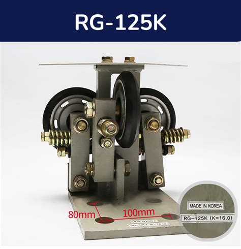 Thyssenkrupp Elevator Roller Guide Shoe Assembly Rg 125w Rg 125k