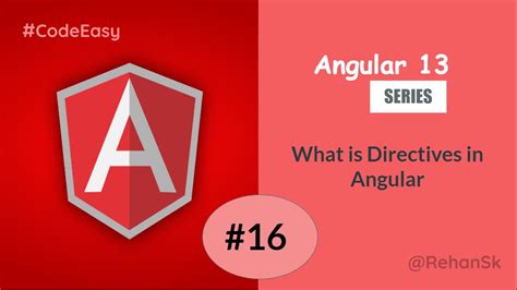 What Is Directive In Angular Hindi Angular Angular 13 Tutorial For