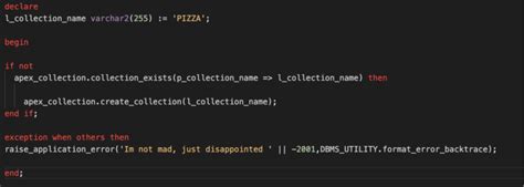 Exploring Oracle APEX Collections Traust