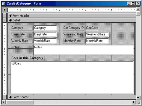 Microsoft Access Lesson 27 Subforms