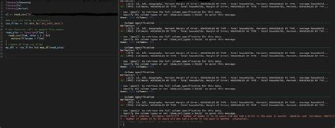 Loading Multiple Csv In R Issue Variable Types Causing Erro