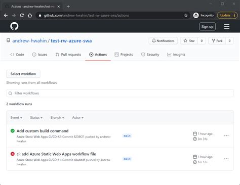 Deploy To Azure Static Web Apps Get Help And Help Others RedwoodJS Community