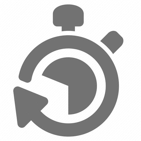 Arrow Deadline Return Stopwatch Time Timer Clock Icon Download