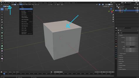 Blender Invert Selection