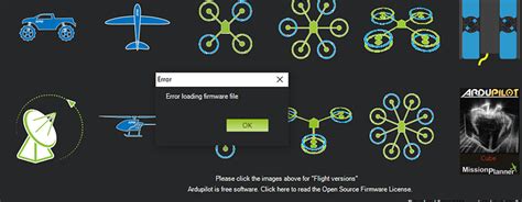 Error Loading Firmware File Apm 28 Mission Planner Mission Planner