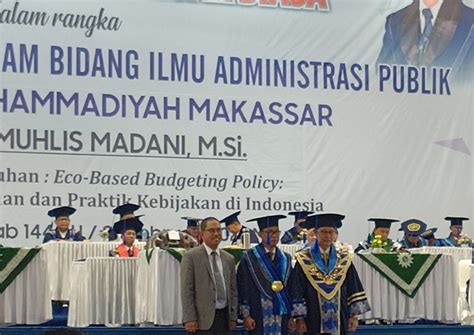 Muhlis Madani Raih Profesor Setelah 34 Tahun Jadi Dosen