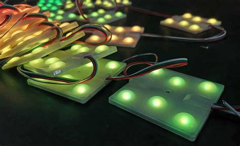 Addressable 6 Chip Programmable Rgb Led Module String Lights 25 Pack 6 Leds Mod Dc 24v 1 6