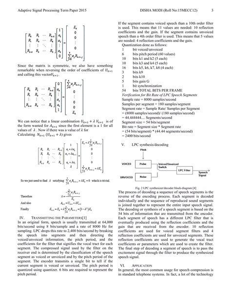 Speech Compression Using Lpc Pdf