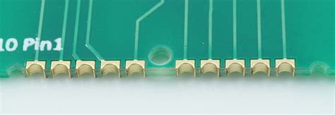 Demo PCB For Small Footprint Programming Connectors Tag Connect