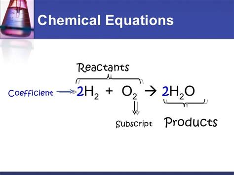 Chemical Equations