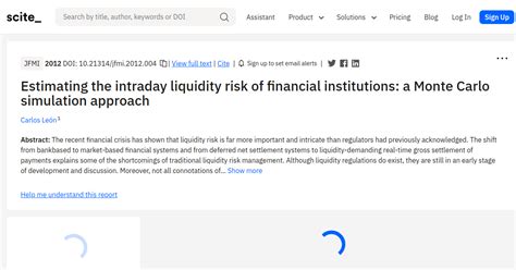 estimating the intraday liquidity risk of financial institutions a