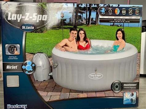 Lay Z Spa St Lucia Lazy Spa Jacuzzi Hot Tub Brand New Sealed Box In Ashford Kent Gumtree