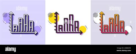 Diagram Graph Line Icon Column Chart Sign Halftone Dotted Pattern Vector Stock Vector Image