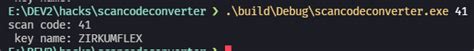 Scancodes In Command Palette · Issue 12123 · Microsoftterminal · Github