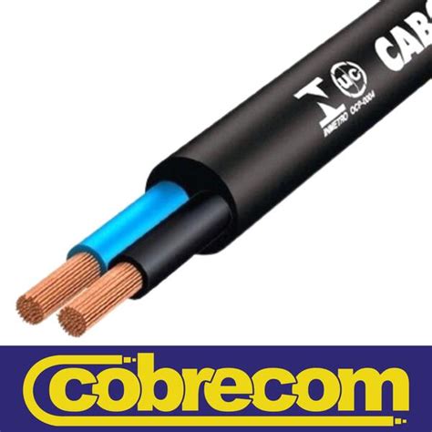 Cabo Pp Bipolar 70 Metros Fio De Cobre 2x4 00mm Leroy Merlin