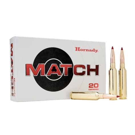 Hornady 308 Win 168gr Eld Match Ammunition 20 Rounds — Delta Mike Ltd
