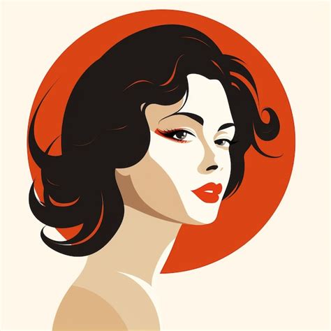 Redhead Women Diverse Illustrations And Vector Portraits Of Elegant And Modern Characters