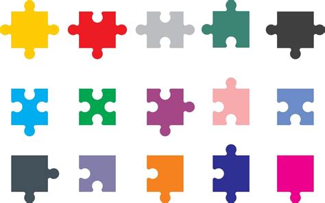 Puzzle Pieces Vector Art Icons And Graphics For Free Download