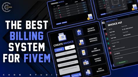 Fivem Advanced Billing System Code Studio Qb Esx Youtube