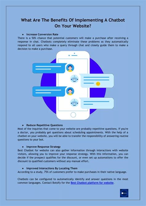 Ppt What Are The Benefits Of Implementing A Chatbot On Your Website