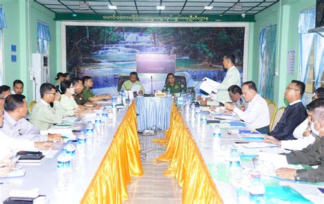 ရခိုင်ပြည်နယ် မောင်တောမြို့၌ သဘာဝဘေးအန္တရာယ်ဆိုင်ရာ စီမံခန့်ခွဲမှုလုပ