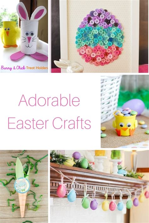 20 Adorable Easter Crafts