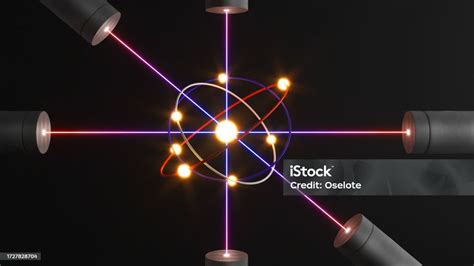 Through Pointing A Light Beam Towards Atoms One Can Examine Their Structure And Quantum Physical