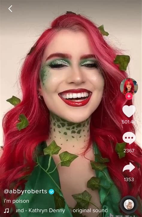 Abby Roberts As Poison Ivy Trucco