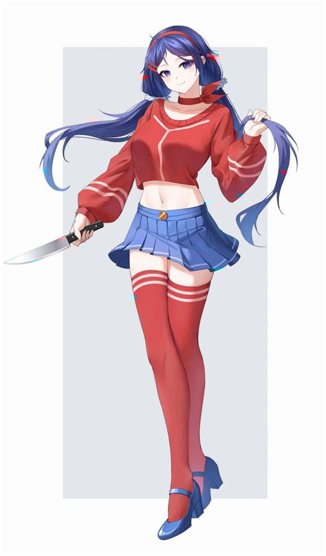 Mita And Crazy Mita Miside Drawn By Kafeifeifeifeifeifei Jiemo Jun Danbooru