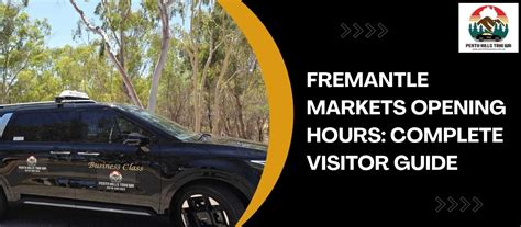 Fremantle Markets Opening Hours Complete Visitor Guide