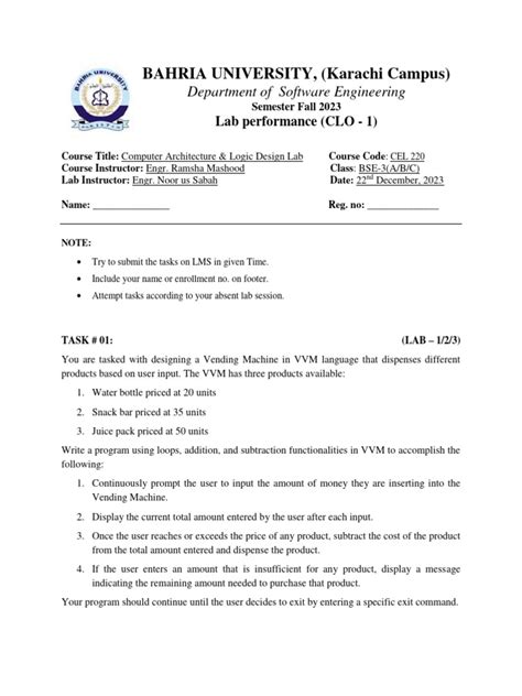 Cald Lab Performance Assignment 25122023 124104am Pdf Boolean Algebra Teaching Mathematics