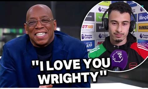 “i Love You Wrighty But … ” Arsenal Scorer Gabriel Martinelli Thanked