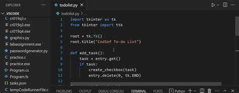 alishba l on linkedin codsoft todolist python