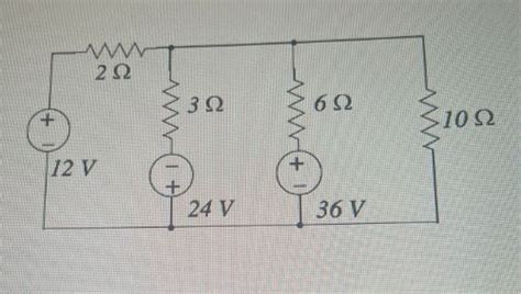 [solved] 4 Compute The Current At The 10 Ohms Resistor In The Circuit 2 02 Course Hero