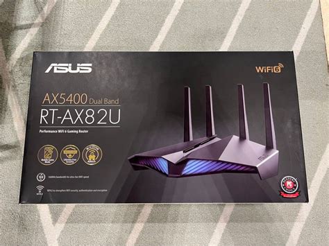 As New Asus Rt Ax82u Wifi6 Gaming Wireless Router Computers And Tech Parts And Accessories