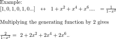 Discrete Maths Generating Functions Introduction And Prerequisites GeeksforGeeks