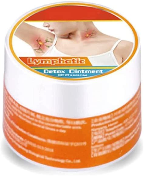 Lymph Nodes Herbal Detox Cream Lymphatic Drainage Massage Cream