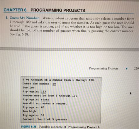 Solved Chapter 6 Programming Projects 1 Guess My Number