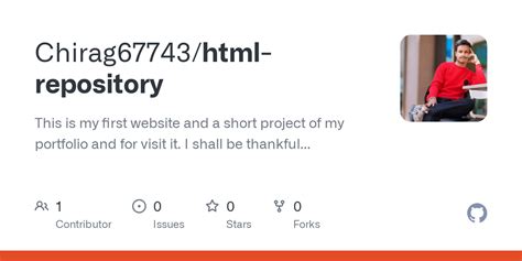 Github Chirag67743html Repository This Is My First Website And A Short Project Of My