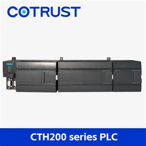 Cotrust Cth200 PLC H224X 14di 10do Relay Output Ethernet Port Support Analog And Can Expansion