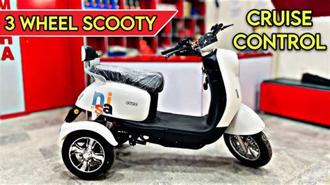Evee Nisa 3 Wheel Electric Scooty 2024 Complete Review And Price Youtube