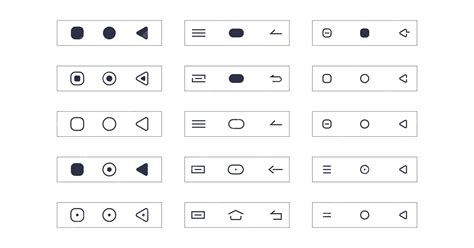 Premium Vector Collection Of Variations Navigation Button Icons On Premium Vector Collection Of Variations Navigation Button Icons On