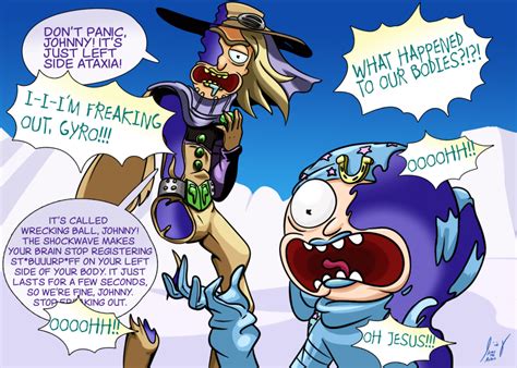 Gyro And Johnny JoJo S Bizarre Adventure Know Your Meme