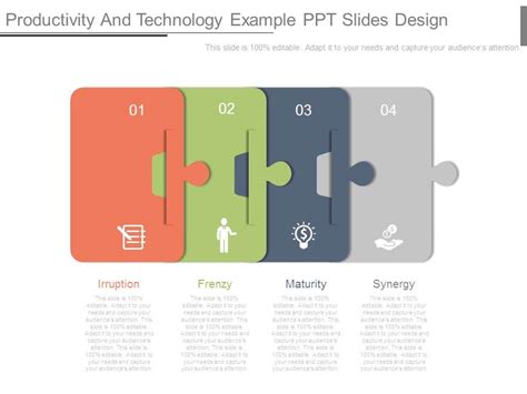 Productivity And Technology Example Ppt Slides Design