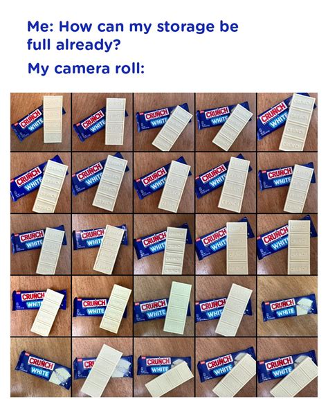 Crunch We Dont Have Storage Problems We Have Crunch White Priorities 🤍 Tag A Friend Whose