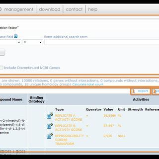 The Hit List Page A Filter Section Similar To The Query Interface Download Scientific