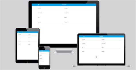 Pen And Paper Create A Simple Contacts Abmaterial Webapp Part 1 B4x Programming Forum